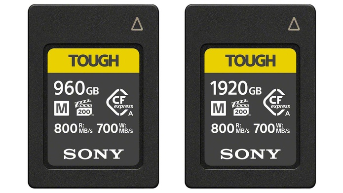 Sony Announces Two New Huge Capacity CFexpress Type A Cards | Fstoppers