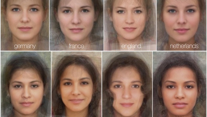 The Average Faces of Women Around the World | Fstoppers