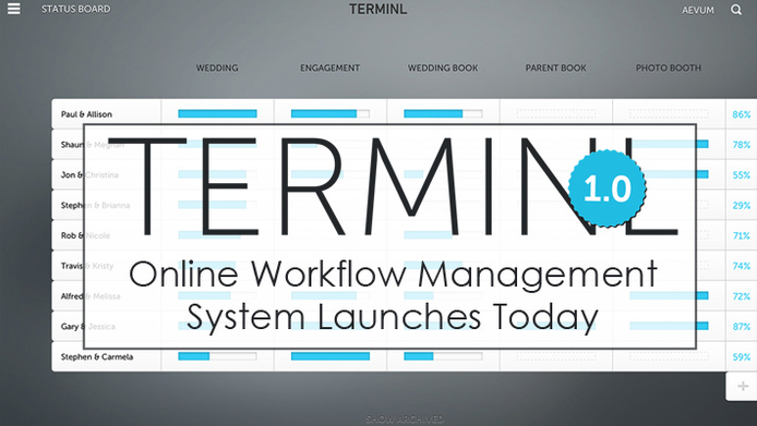 Great New Workflow Management System Launches Today - TERMINL | Fstoppers