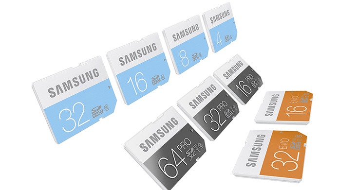 Samsung Jumps Out into the SD / microSD Card Space with Color-Coded ...