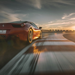 Mustang GT Sunset - Jimmy Zhang on Fstoppers