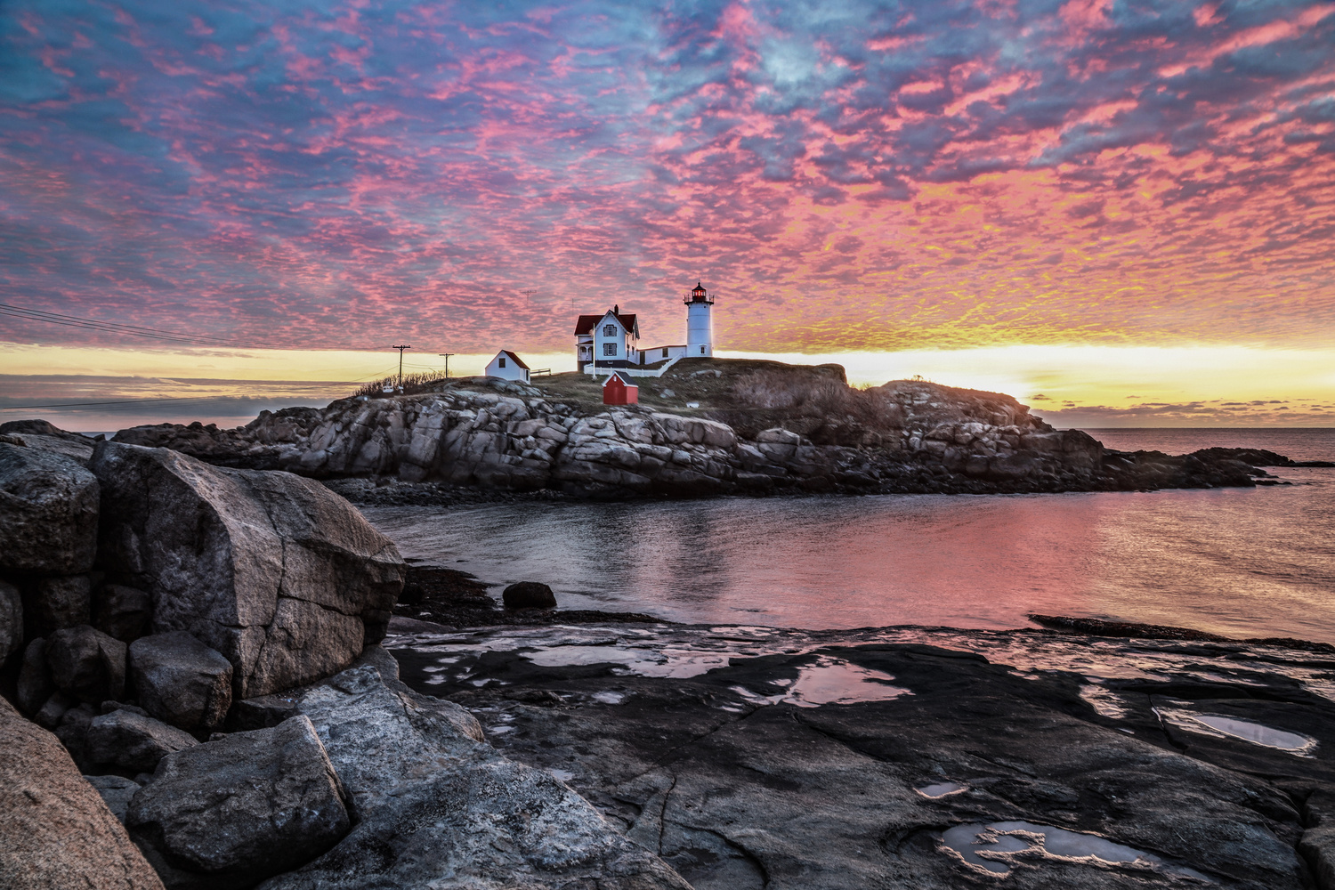Nubble Light Sunrise | Fstoppers
