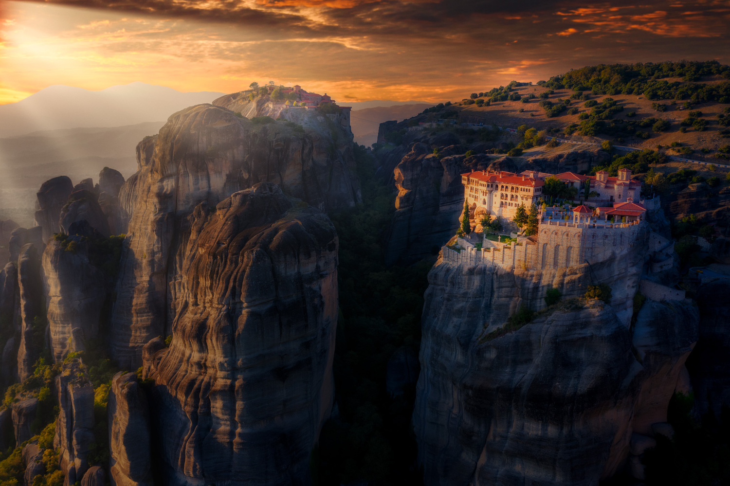 Flight above Meteora | Fstoppers