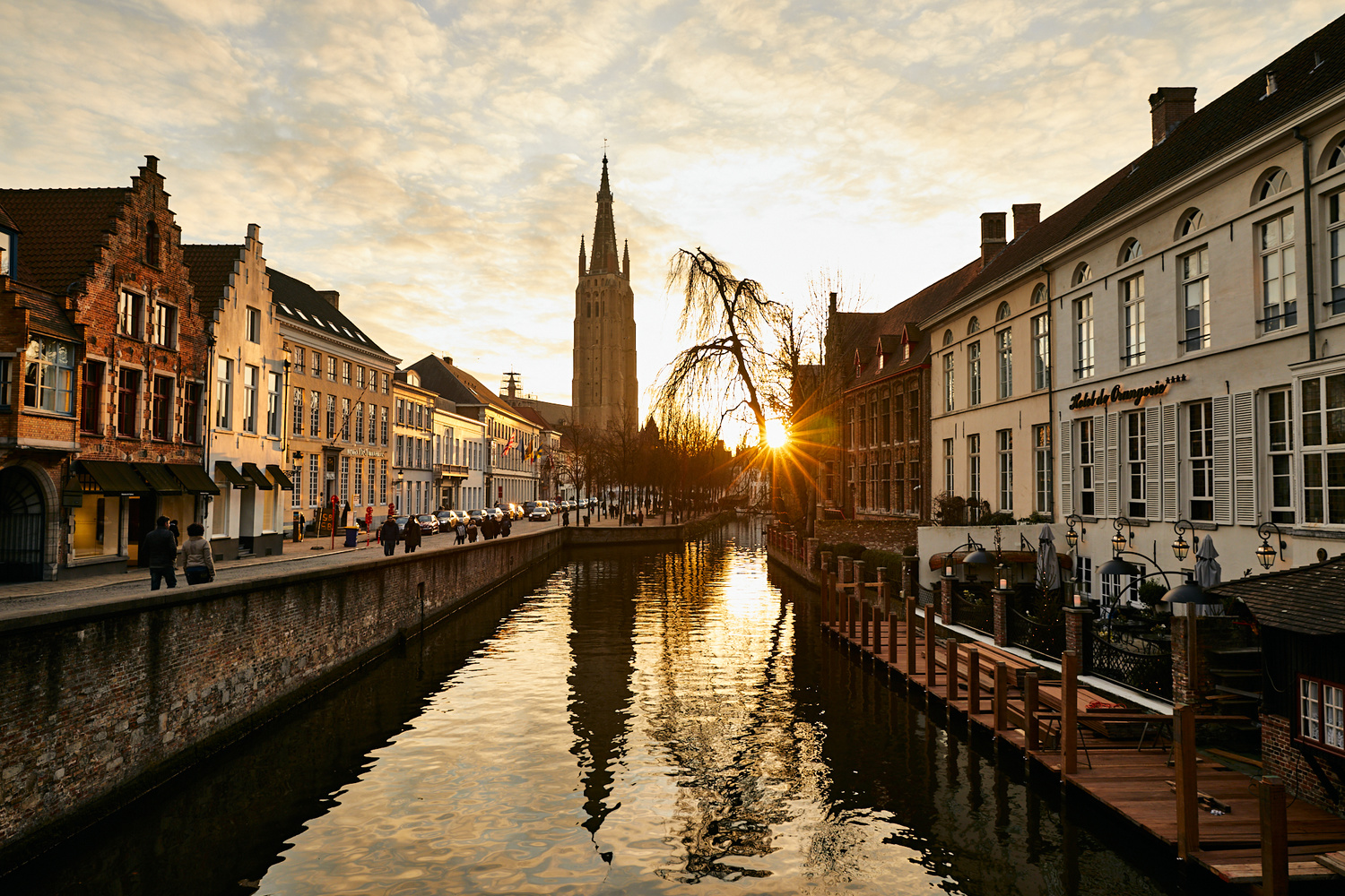 Bruges Canal View by Ben Beer | Fstoppers