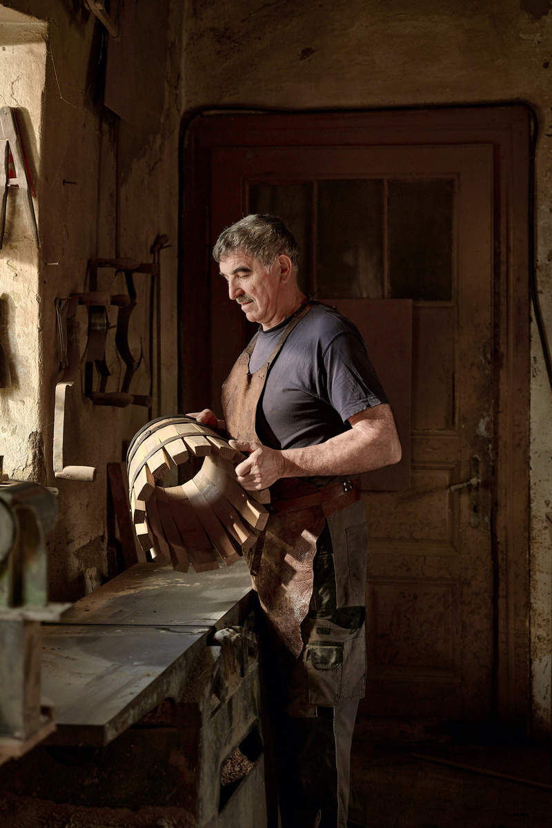 Cooper working on a barrel | Fstoppers