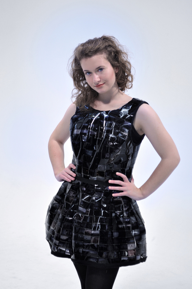 The Little Slide Dress: Emily Steel Creates An Illuminating Dress From ...