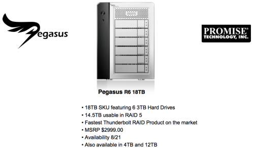 Promise Pegasus Portable Thunderbolt Drives Now Available! | Fstoppers