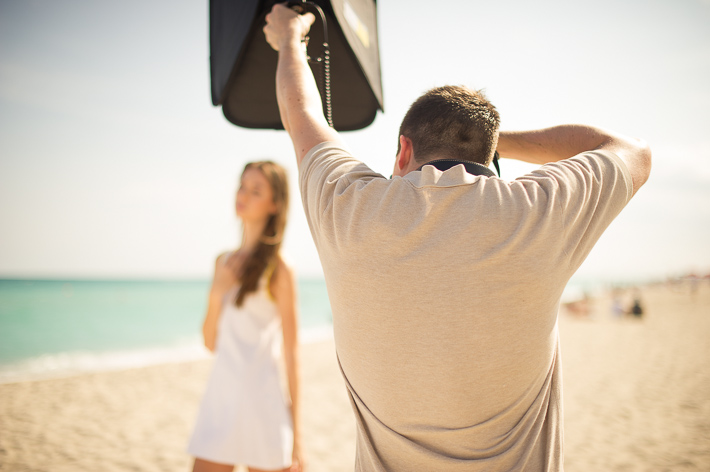 Behind The Scenes: Shooting Models On Miami Beach | Fstoppers