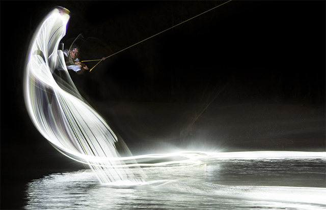 The Red Bull LED Wakeboard Photoshoot | Fstoppers