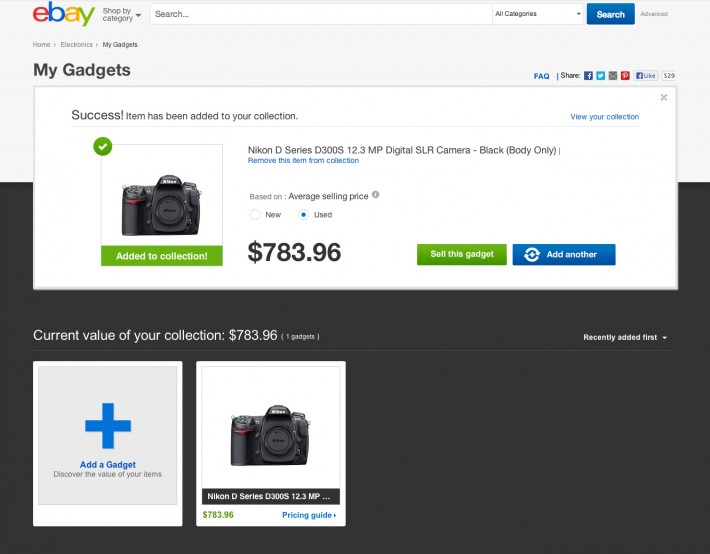 Sell Your Photography Gear With "My Gadgets" From eBay | Fstoppers